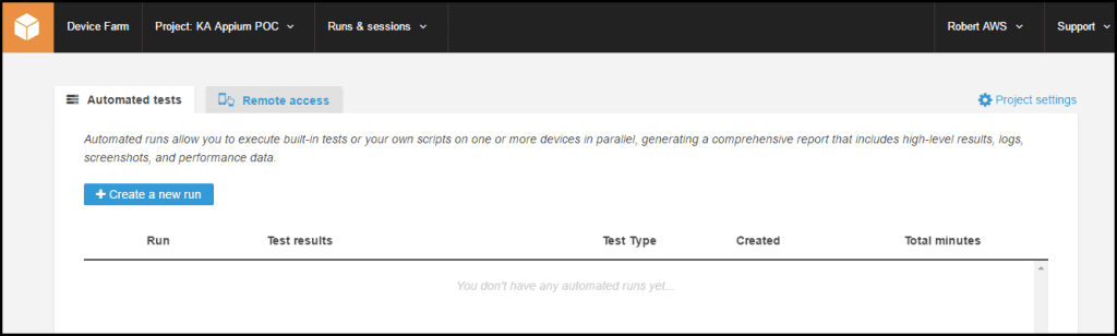 Integration Of Appium With AWS Device Farm - Anblicks